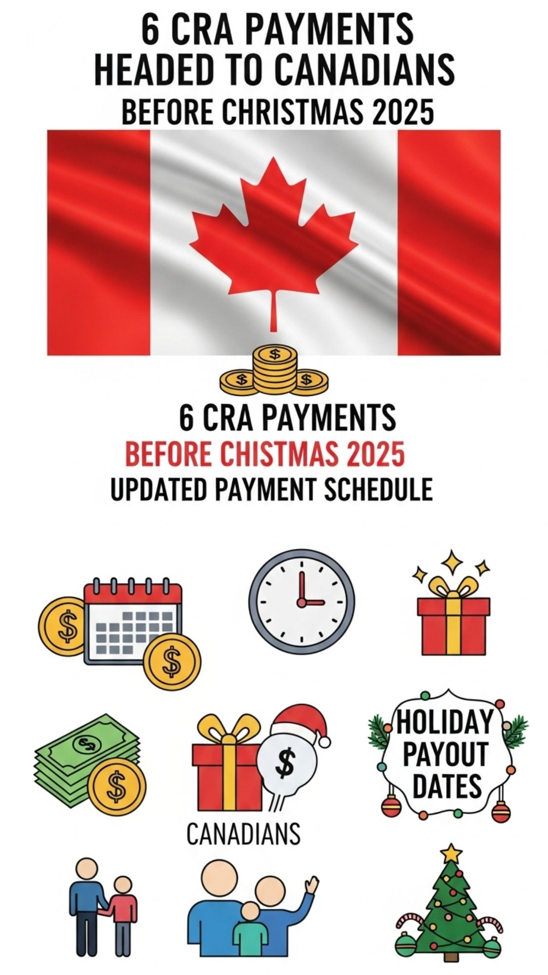 6 CRA Payments Headed to Canadians Before Christmas 2025 - Updated ...
