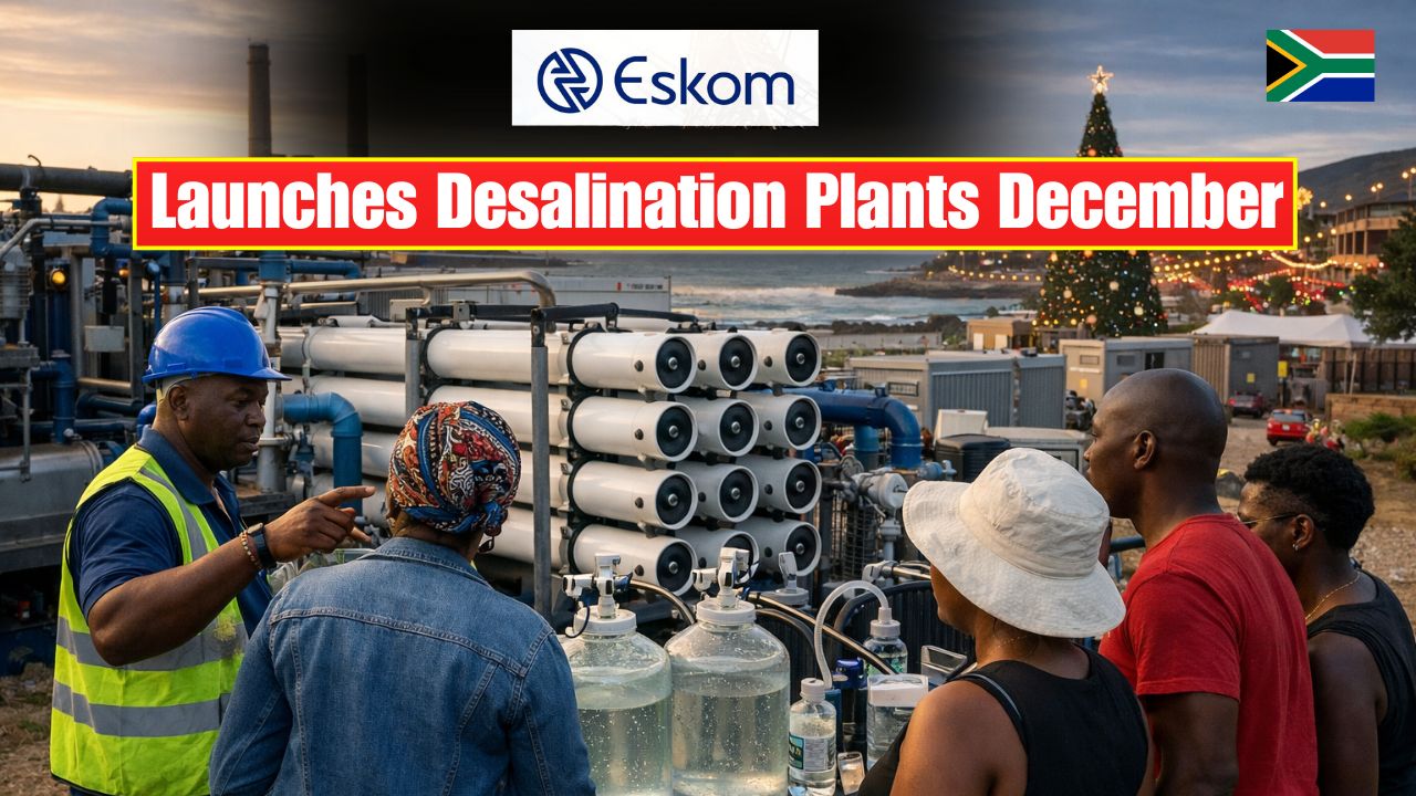 Eskom Launches Desalination Pilot Plants in PE This December to Tackle ...