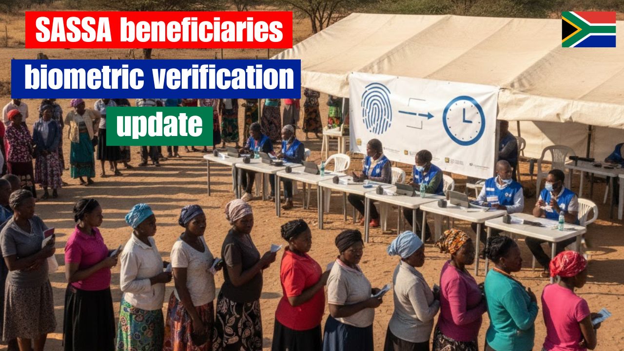 Mandatory biometric checks for SASSA beneficiaries begin December 2025 ...