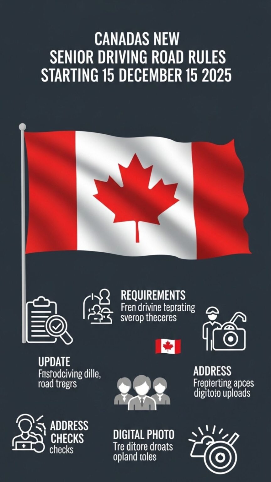 Canada Confirms Senior Driving Road Rule Start 15 December 2025 Over 70 ...