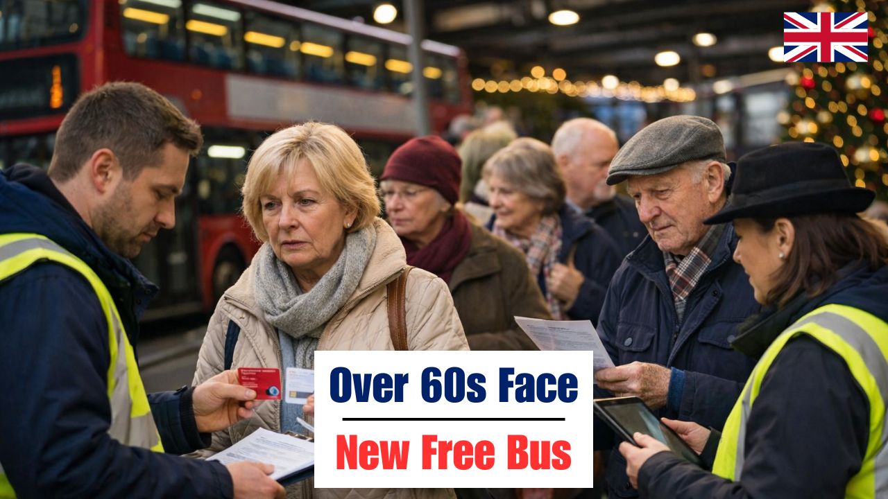 Over-60s Face New Free Bus Pass Regulations — Eligibility Re-Checks Start Under December 2025 ...