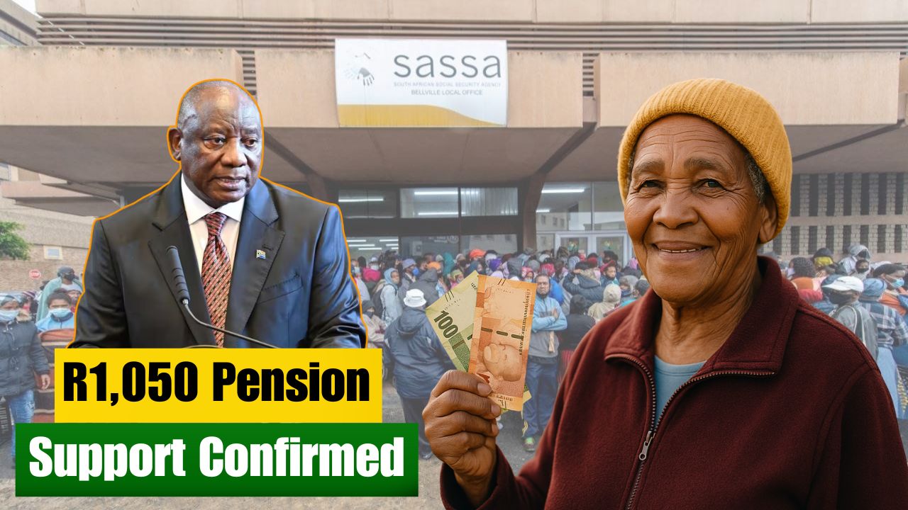 R1,050 Pension Support Scheduled for December — Major Relief Confirmed ...