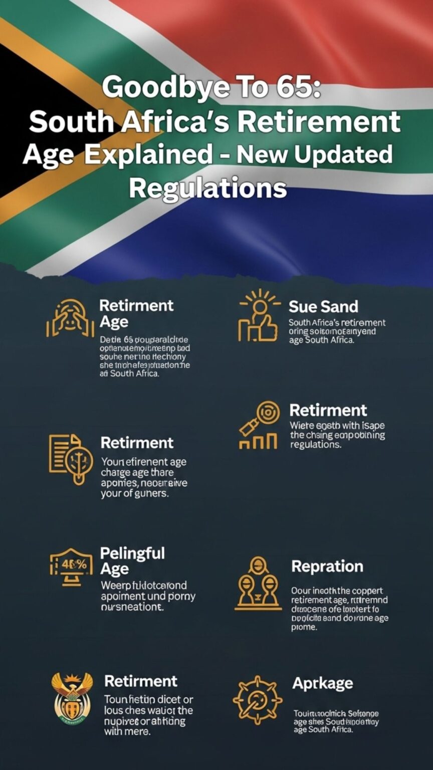 Goodbye To 65: South Africa’s Retirement Age Change Explained – New Updated Regulations ...