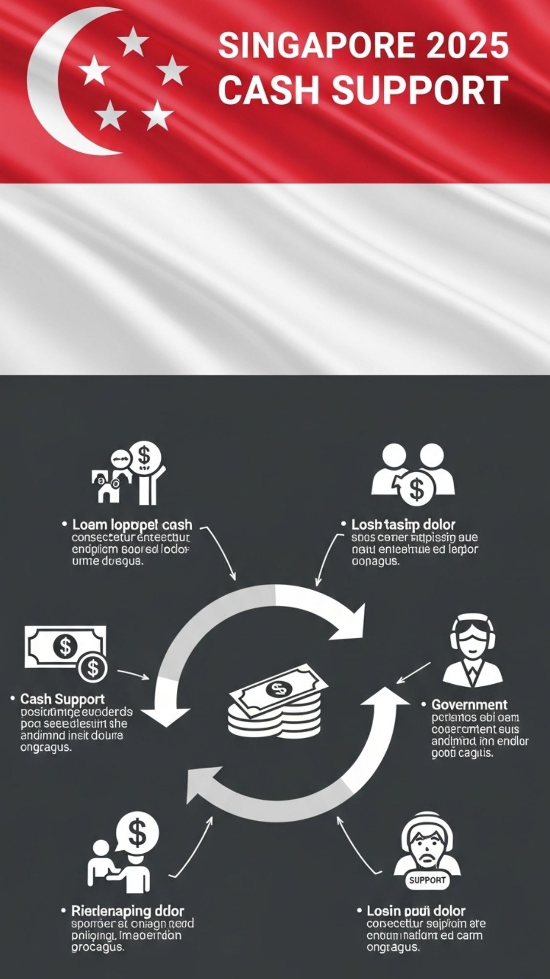 Singapore Govt Announced Cash Support upto S$1450 for Eligible ...