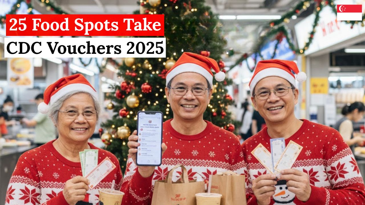Singapore CDC Voucher 2025: Lists 25 Popular Food Spots Accepting CDC ...