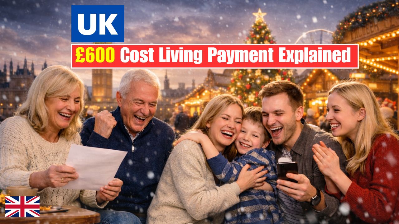 UK £600 Cost of Living Raise in December 2025 : DWP sets Eligibility ...