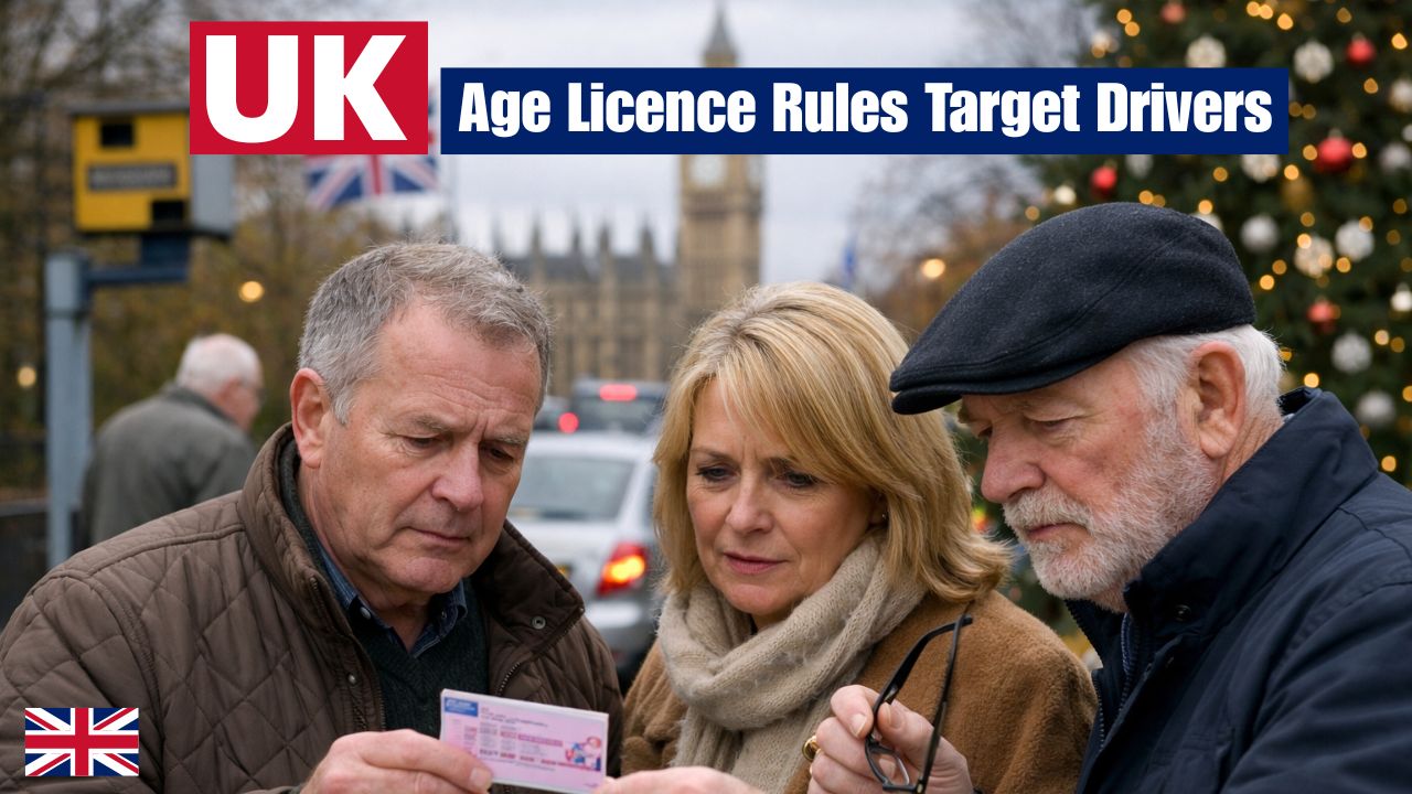 Drivers Aged 55 Plus Face UK Licence Rule Changes This December - What ...